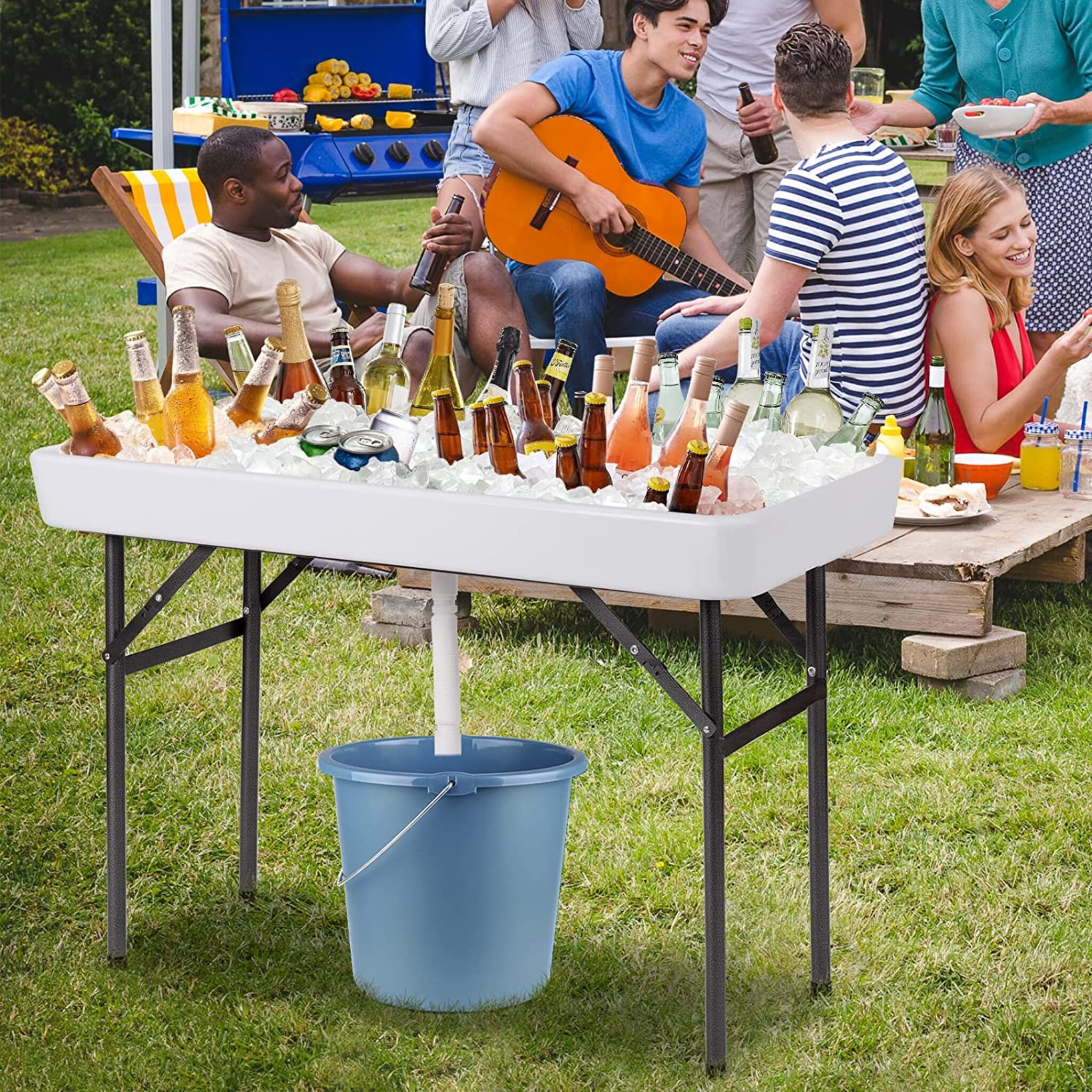 4 Foot Folding Ice Table - That's Awesome Dude